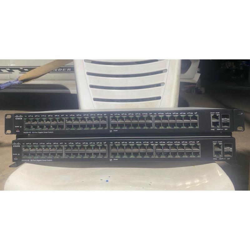 Cisco รุ่น SG200-50 50 Port Gigabit Smart Switch Model:SG200-50 สภาพดี ...