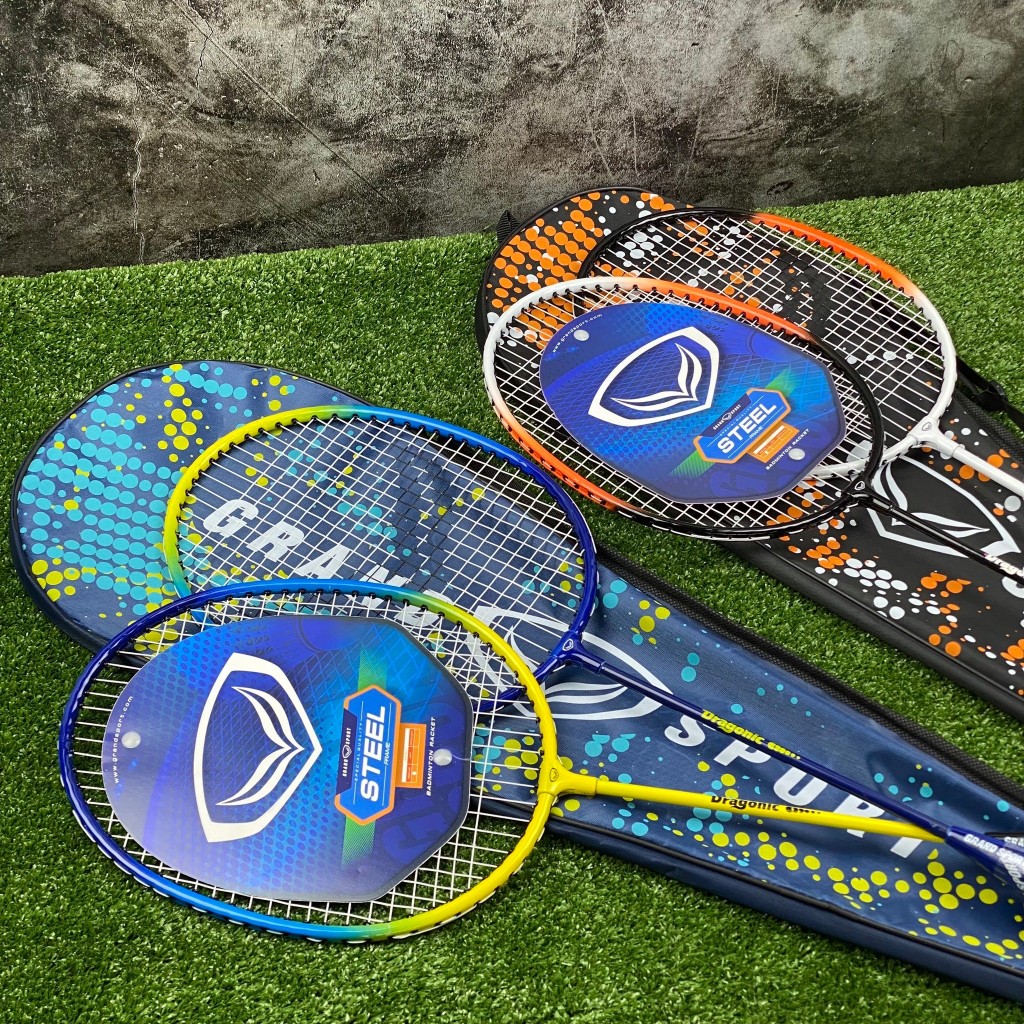 ไม้แบดมินตัน Grand sport รุ่น Dragonic 372214 **แถมฟรี ลูกแบด 1 ลูก ...