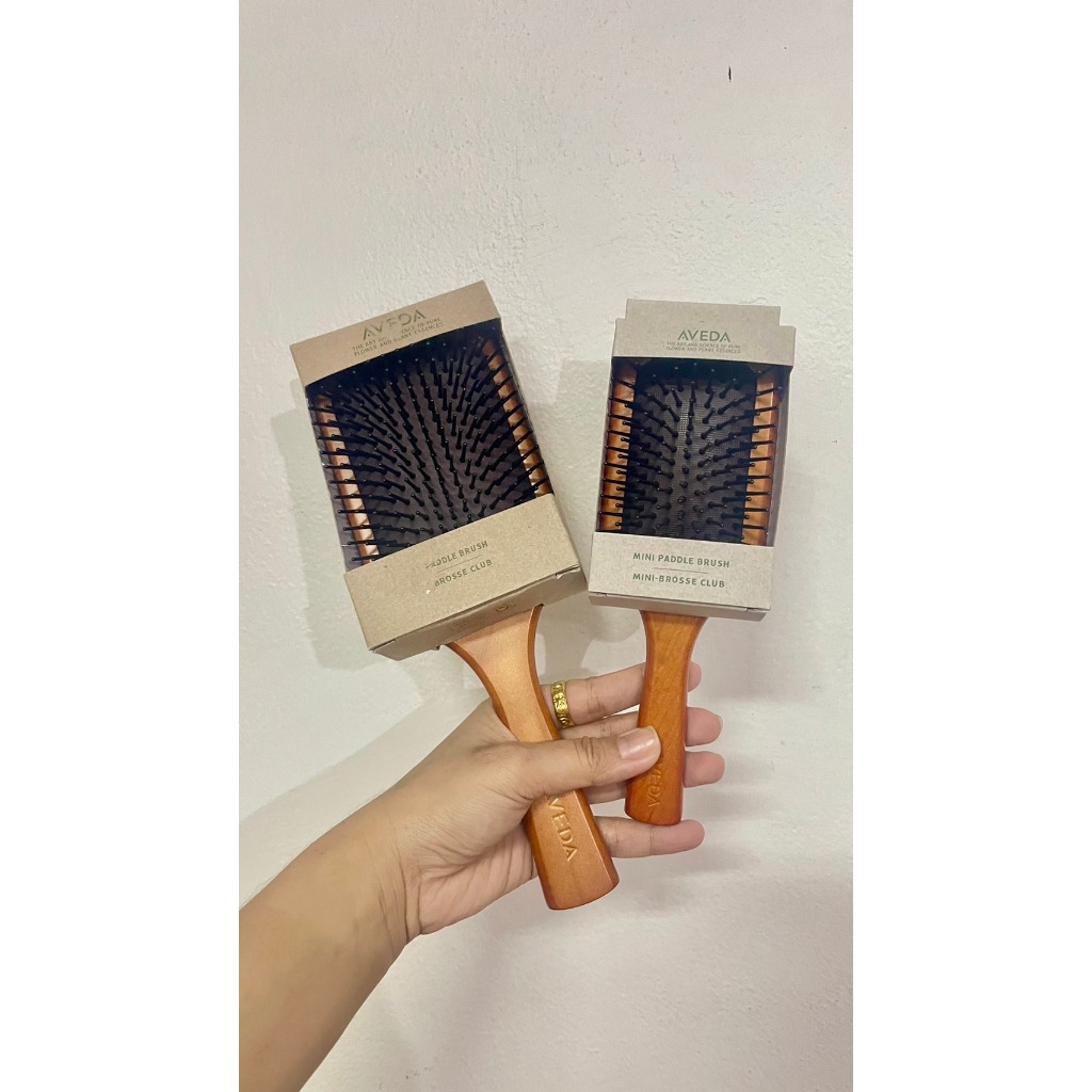 Aveda Wooden Paddle Brush | Shopee Thailand