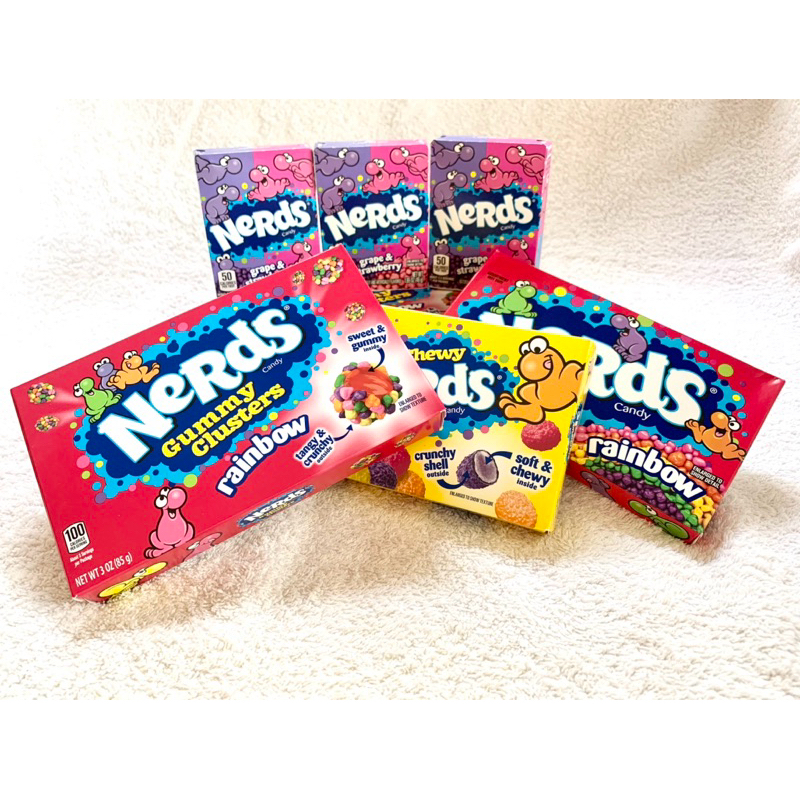 Nerds Candy ลูกอมกลิ่นผลไม้ หลากหลายรูปแบบ จากUSA | Shopee Thailand