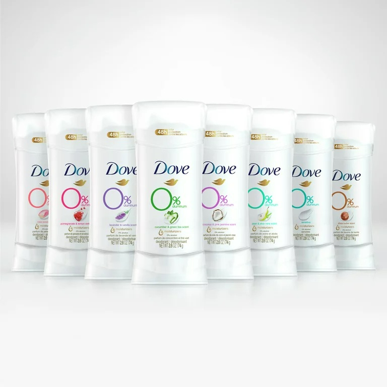Dove 0% Aluminum Deodorant Stick 2.6oz(74g) | Shopee Thailand