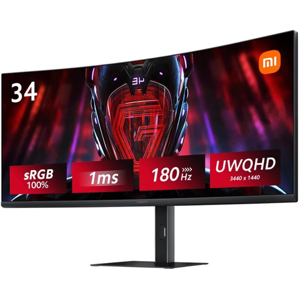 Xiaomi Curved Gaming Monitor G34WQi (55056) รองรับ AMD FreeSync Premium ...