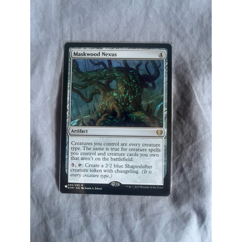 MTG Maskwood Nexus Artifact Magic the Gathering ชุด KHM สภาพ Ex-Nm ...