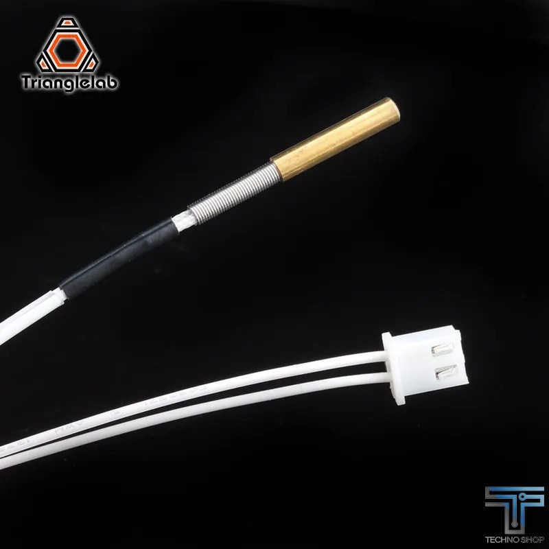 Trianglelab NTC 100K ohm B3950 Thermistor Cartridge sensor 280℃ for E3D PT100 V6 Heater Block 3D ...