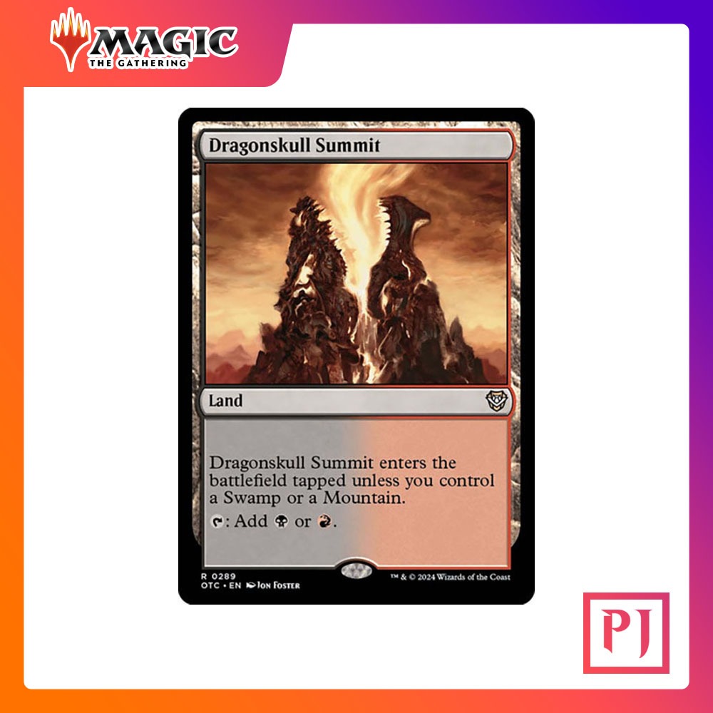 [MTG] Dragonskull Summit [OTC] [LAND] [RARE] [NORMAL] [ENG] (การ์ดเมจิค / Magic the Gathering ...