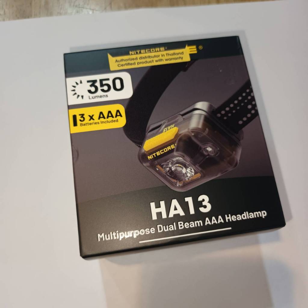 NITECORE HA13 ไฟฉายคาดหัว by #ไรท์สาระกับครูแว่น #Tec40store | Shopee Thailand