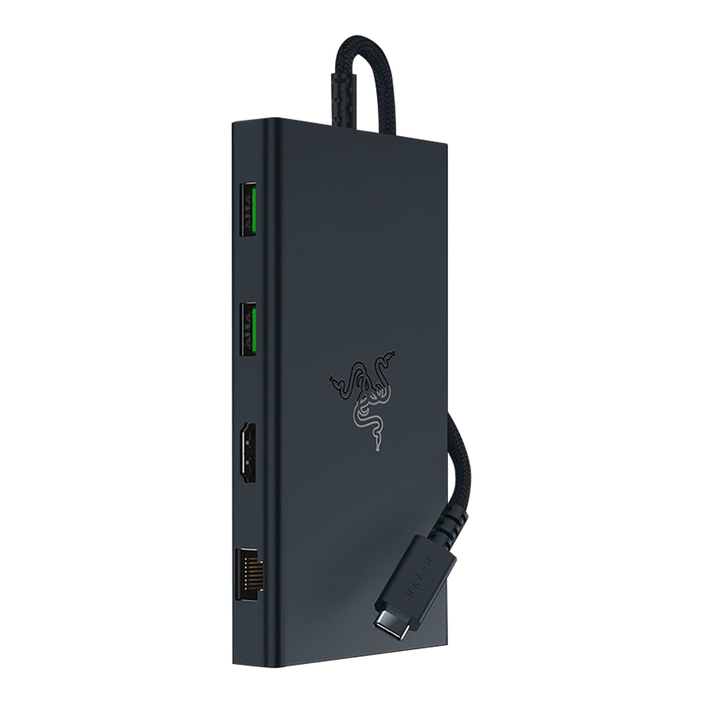 USB-C HUB (ยูเอสบีซีฮับ) RAZER USB-C DOCK (BLACK) | Shopee Thailand
