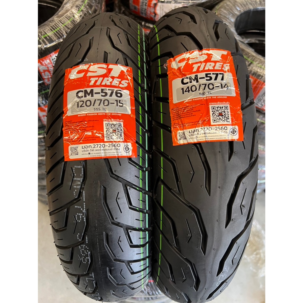 ยาง CST CM-576 577 ปี24 ยางสำหรับ X-MAX FORZA ADV350 | Shopee Thailand