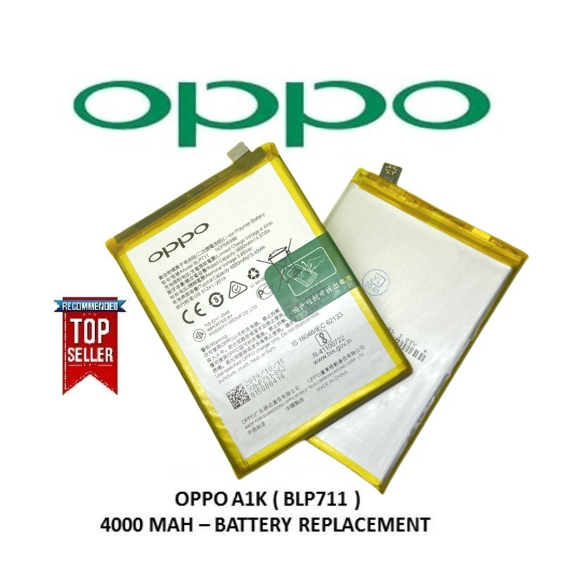 แบตoppo A1k BLP711 4000 mAh Battery OPPO a1K BLP711 แท้ แบตเตอรี่ ...