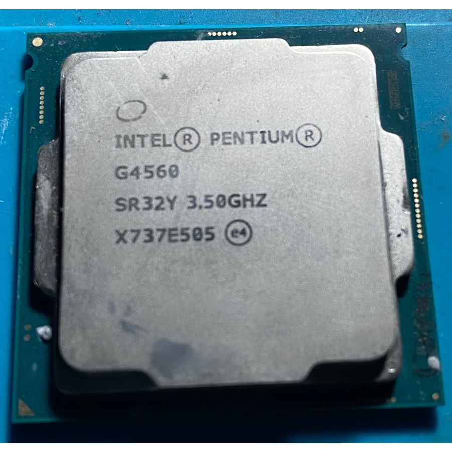 CPU (ซีพียู) 1151 INTEL PENTIUM G4560 3.50 GHz Gen 7 เจน 7 | Shopee Thailand