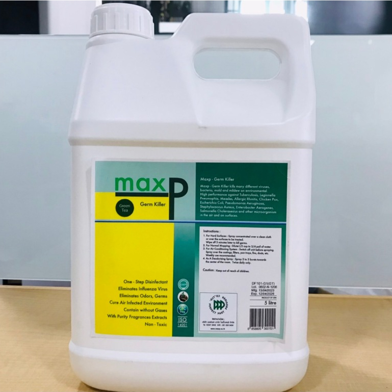 MaxP Germ Killer แม๊กซ์พี เจิร์ม คิลเลอร์ ขนาด 5 ลิตร | Shopee Thailand