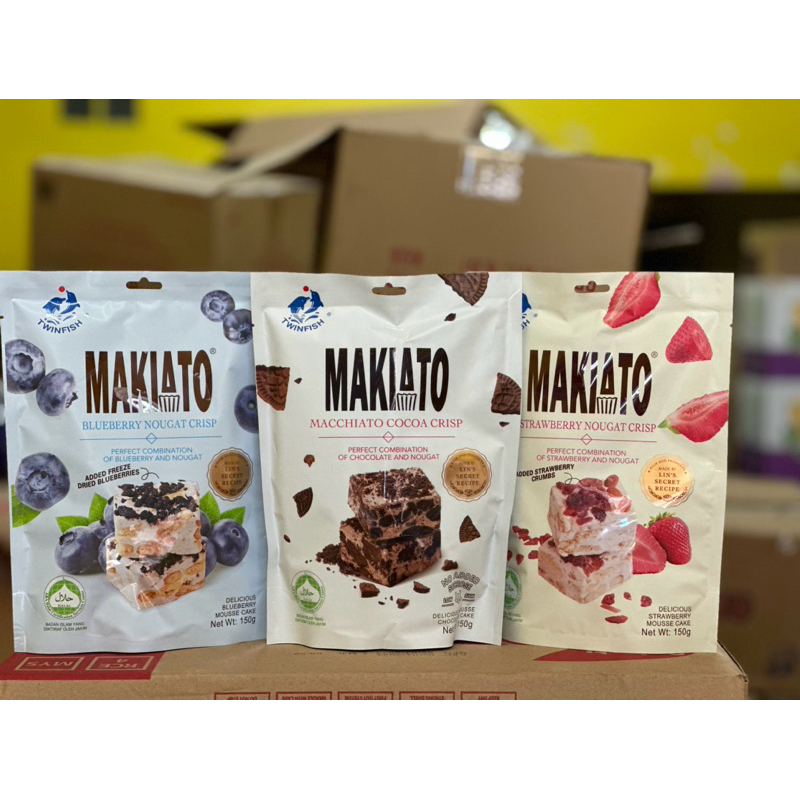นูกัส ตังเมไต้หวัน หนุบหนับ twinfish makaito 150g | Shopee Thailand