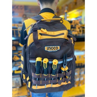 Ingco กระเป๋าเครื่องมือช่าง สะพายหลัง รุ่น HBP01028 ( Tools Backpack ...