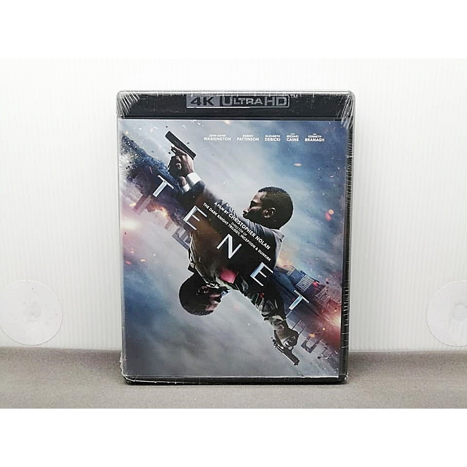 แผ่นหนัง TENET [4K Ultra HD + Blu-ray + Digital HD] DTS-HD Master Audio ...