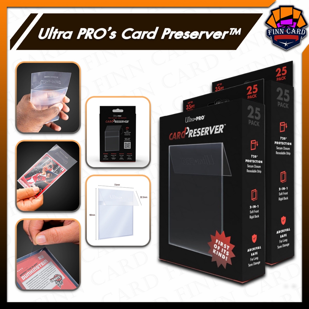 Ultra Pro Card Preserver สำหรับการ์ด 35pt 1กล่อง 25ชิ้น | Shopee Thailand