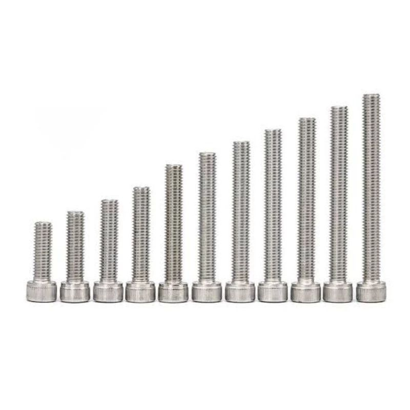 สกรู หัวจม สแตนเลส 304 เกลียวมิลตลอด M3 Hex Socket Head Cap SUS 304 ...