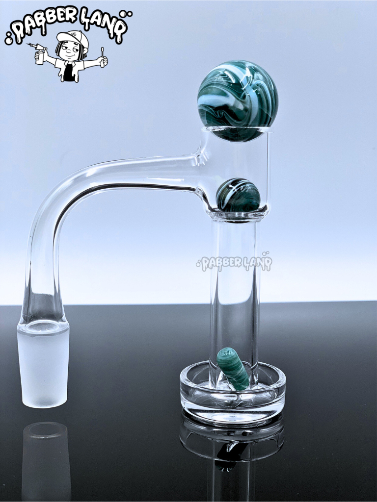 Glass Terp Slupers Marble Set Carb Cap For Quartz Banger 22mm คาร์ปแค๊บ ...