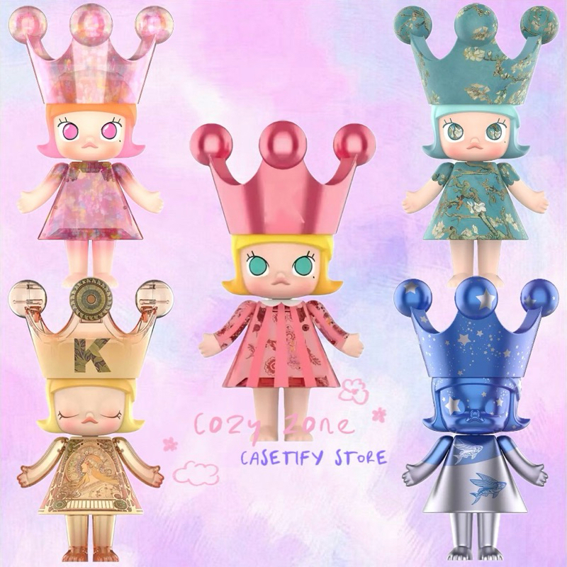 👑แท้💯พร้อมส่ง🇹🇭 PopMart MEGA MEGA ROYAL MOLLY 400% STAR UPON THE SEA ...