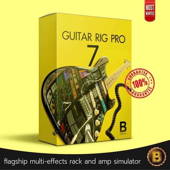 Guitar Rig Pro 7 | 2024 | Vst Effect | software Windows / Mac | Shopee ...