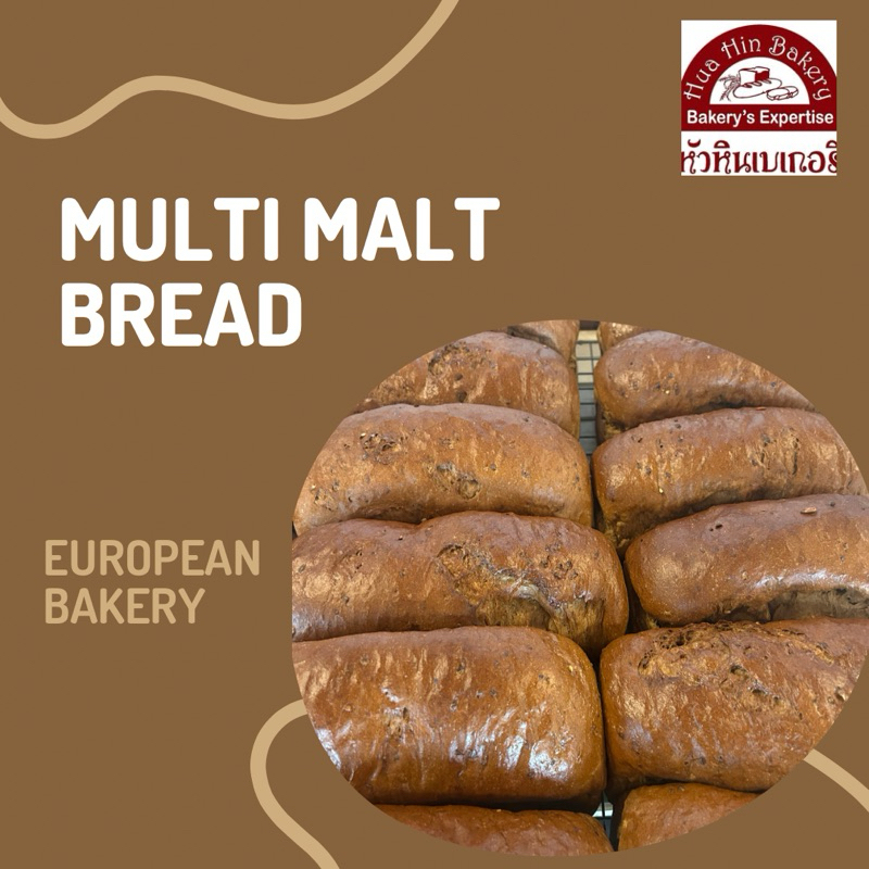Multi malt Bread 450 g (weight before baking)European homemade bakery ...
