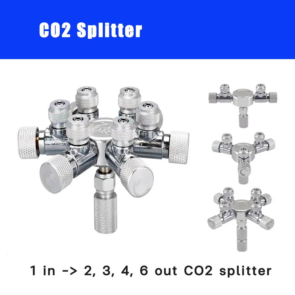CO2 Splitter ข้อต่อแยกคาร์บอน CO2 พร้อมปรับละเอียดในตัว | Shopee Thailand