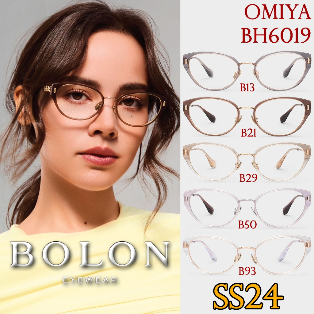 SS24 BOLON กรอบแว่นสายตา รุ่น BA6019 B13 B21 B29 B50 B93 [ฺAcetate ...
