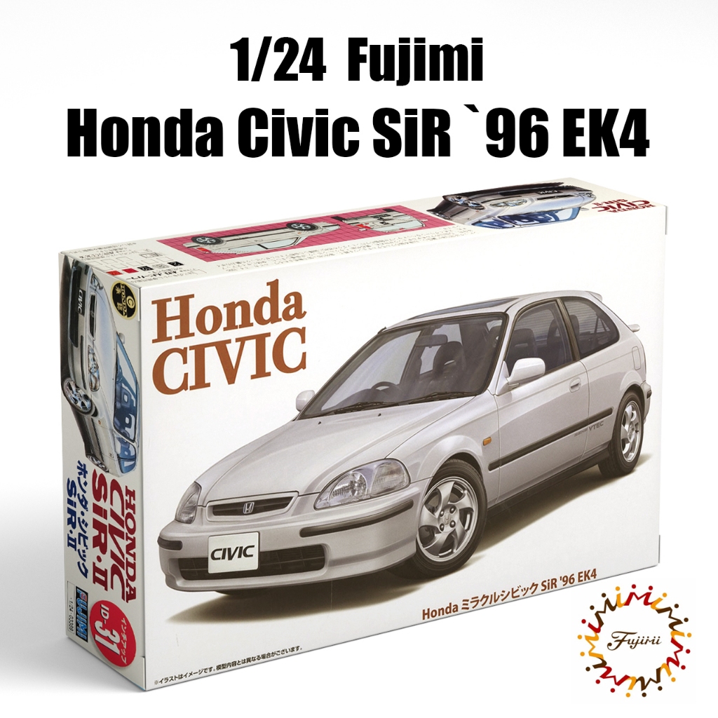 Fujimi 1/24 Honda Civic SiR `96 EK4 (มือสอง) | Shopee Thailand