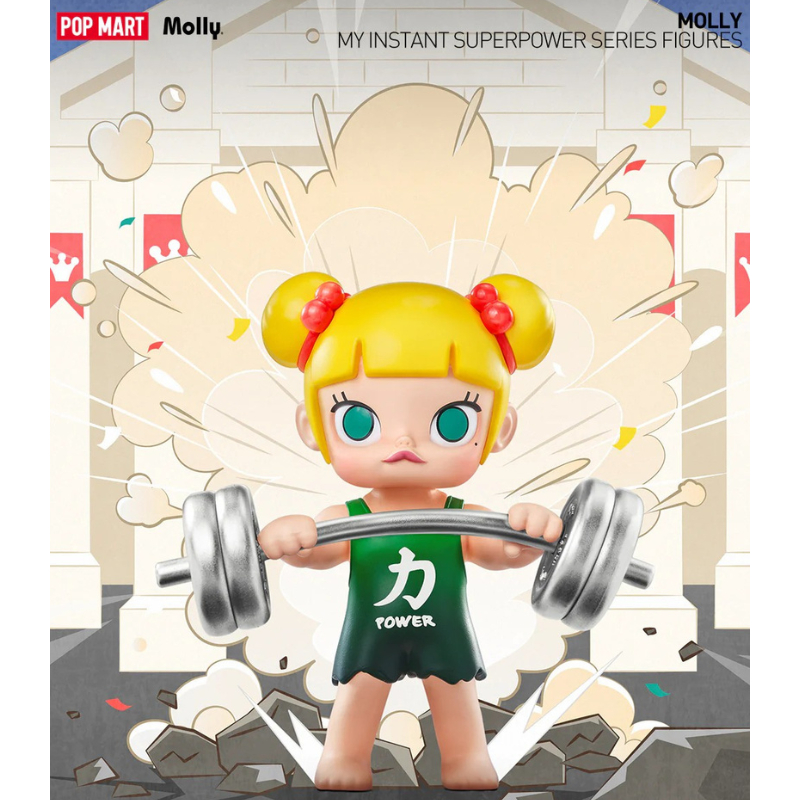 Popmart POPMART MOLLY Instant Super Power Series | Shopee Thailand