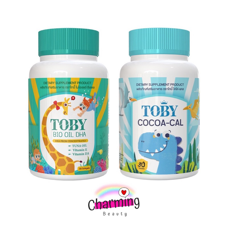 แท้💯% Toby Bio oil brand Toby oil Toby cal Toby Cocoa Cal DHA toby ...