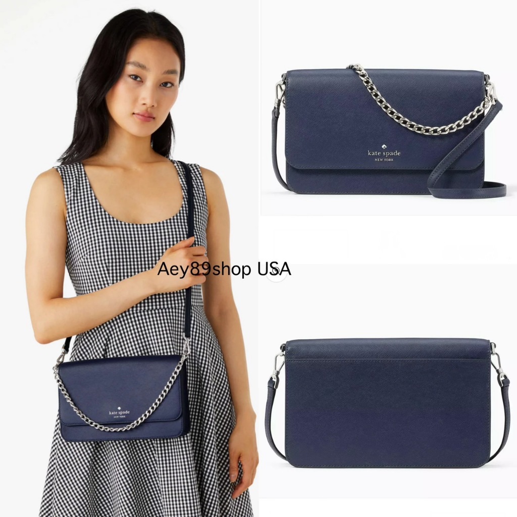 Kate Spade Madison Flap Convertible Crossbody KC430 | Shopee Thailand