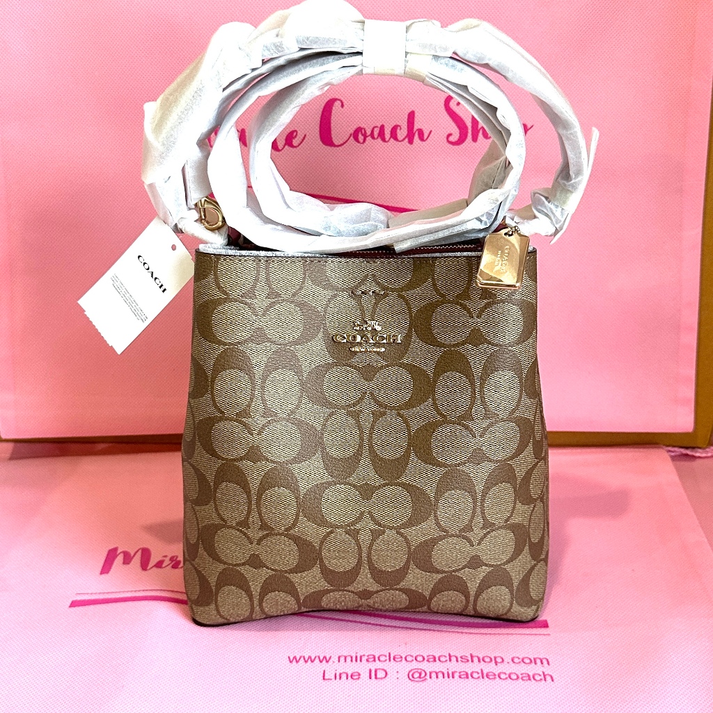 กระเป๋าถือ COACH แท้ ทรง Bucket รุ่นใหม่ หายาก COACH 2312 TOWN BUCKET ...