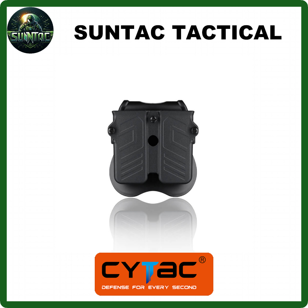 CYTAC ซองใส่แม็กกาซีนคู่ | Sheath Universal Double Magazine Pouch | CY ...