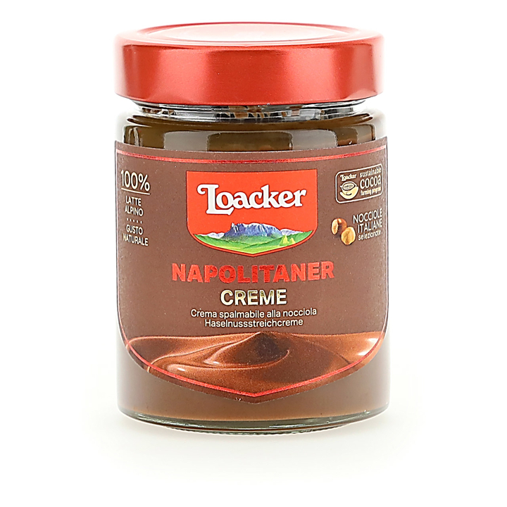 Loacker Napolitaner Creme ล็อคเกอร์ ครีมเฮเซลนัท สเปรดทาขนมปัง 290g ...