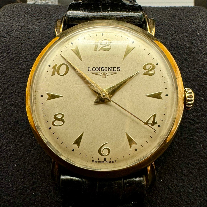 Classic Vintage Longines Manual Winding 18K Solid Gold | Shopee Thailand