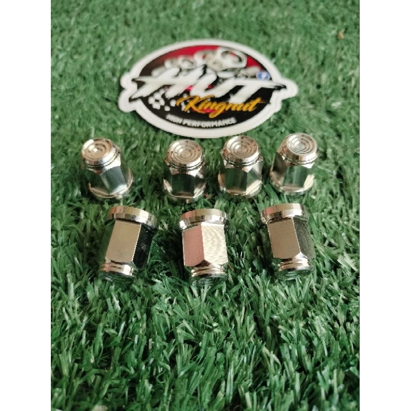 น๊อตเลสฝาสูบKR/Victir/Serหัวสนามจี้ลาย7ตัว | Shopee Thailand