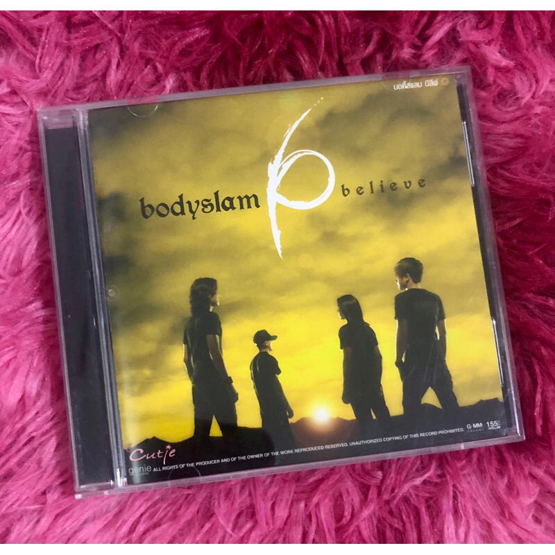 CD bodyslam อัลบั้ม believe ปกแผ่นสภาพสวย | Shopee Thailand