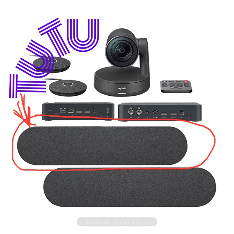 Logitech Rally Speaker ระบบ Logitech Rally Conference มือสอง สภาพดี ใช้ ...