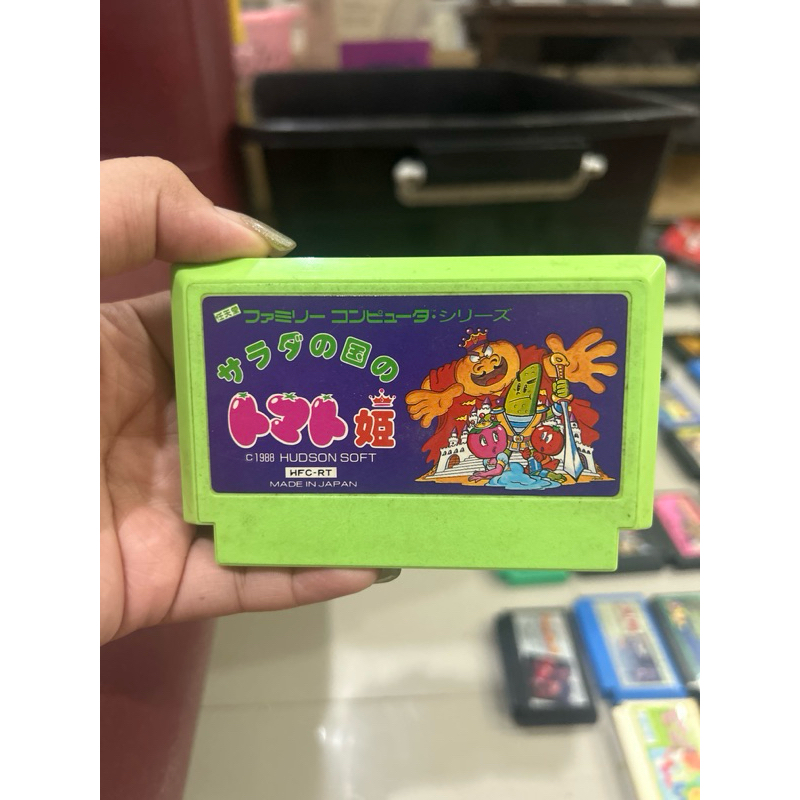 ตลับ famicom แท้ fc เกมส์เก่า family computer cartridge | Shopee Thailand