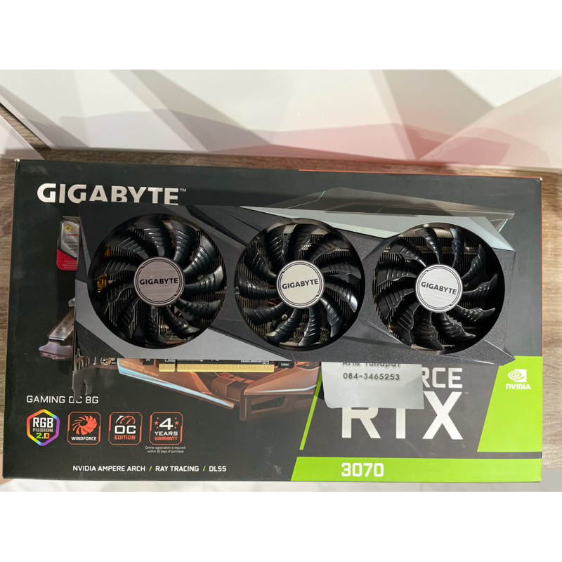 GIGABYTE RTX 3070 GAMING OC 8G | Shopee Thailand