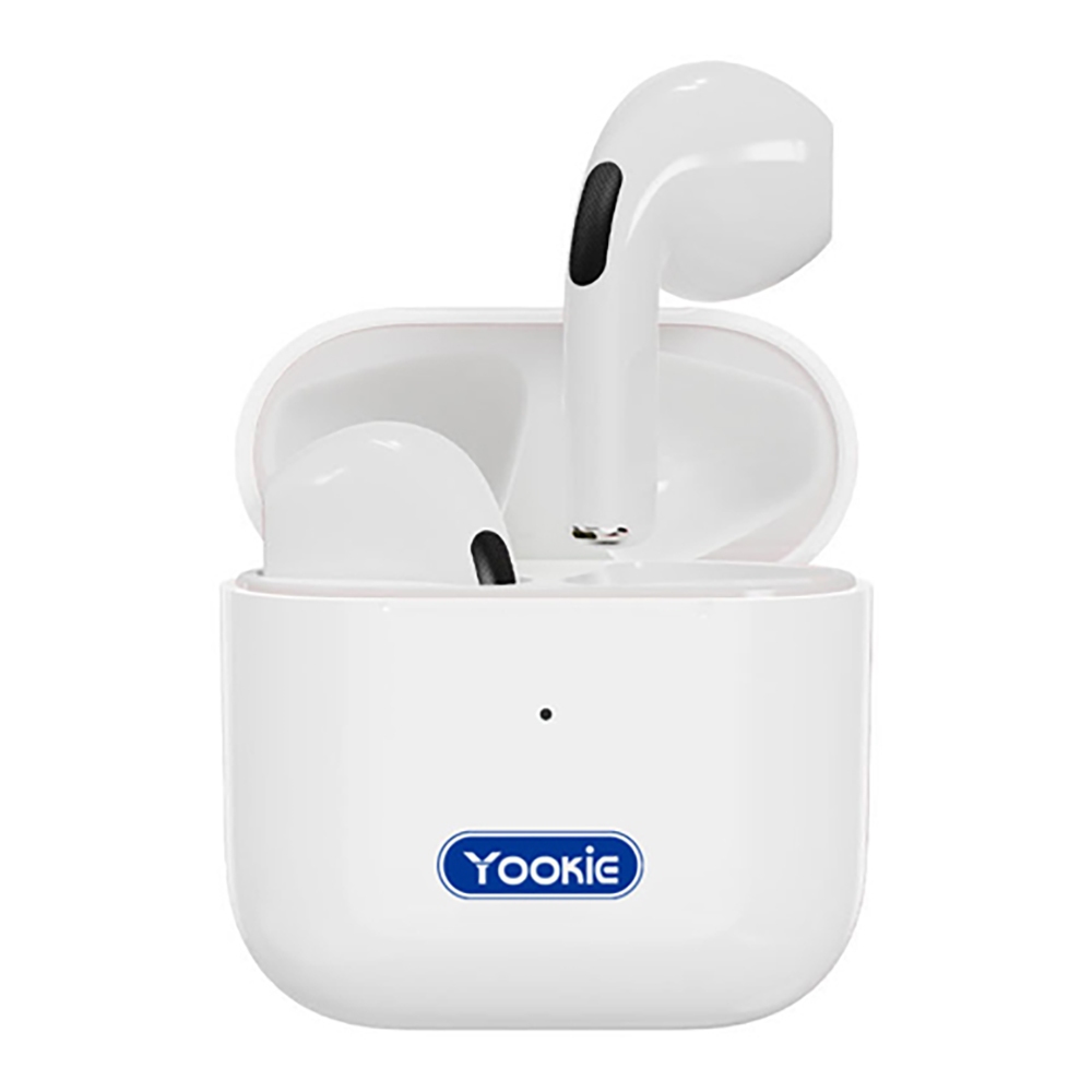 TRUE WIRELESS (หูฟังไร้สาย) YOOKIE YKS16 (WHITE) | Shopee Thailand