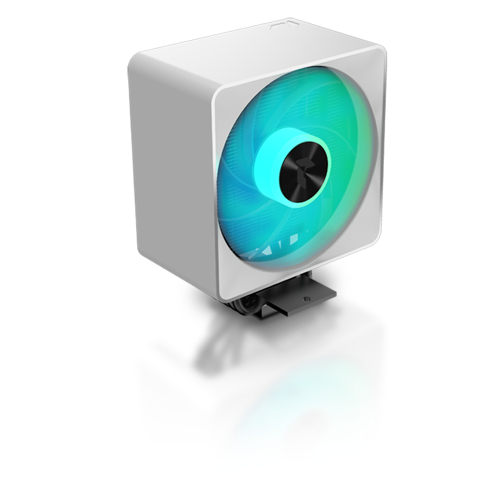 APNX - CPU COOLER AP1-V ARGB WHITE พัดลมซีพียู รับประกัน 2 ปี | Shopee ...