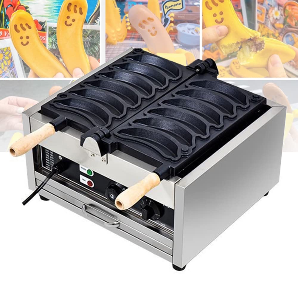 เครื่องทำวาฟเฟิลกล้วย banana-shaped waffle maker | Shopee Thailand