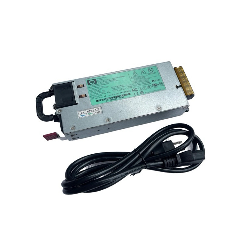 แถมสายไฟ AC PSU Power supply HP 1200w, สวิทชิ่ง12v 100a (สินค้ามือสอง ...