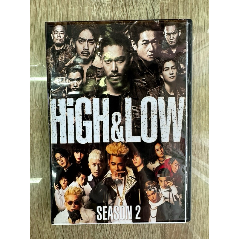 ดีวีดีHigh&Low Season2 พากย์ญี่ปุ่น/ซับไทย (2แผ่นจบครับ) | Shopee Thailand