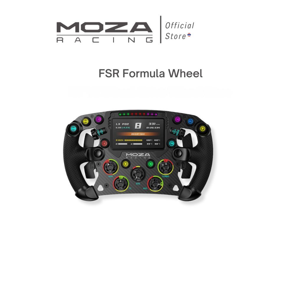 MOZA FSR Formula Wheel พวงมาลัย รุ่น MZ-RS21รองรับ PC | Shopee Thailand