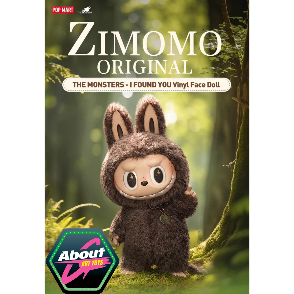 พร้อมส่ง ZIMOMO Original THE MONSTERS - I Found You Vinyl Face Doll By Popmart | Shopee Thailand