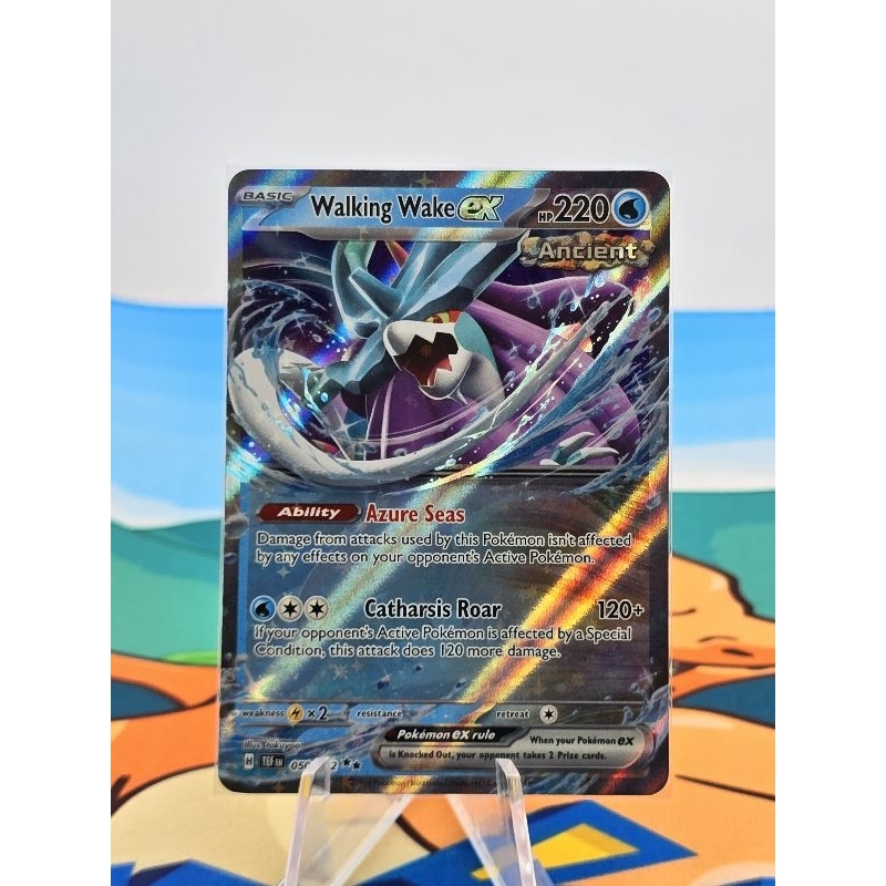 Pokemon Card "Walking Wake EX 050/162" ENG Temporal Forces SV05 ...