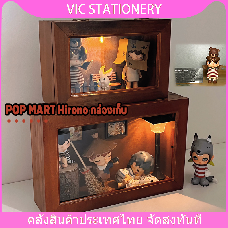 กล่องเก็บ popmart DIY กรอบรูป hirono การจัดเก็บกรอบรูป สําหรับของเล่น ...