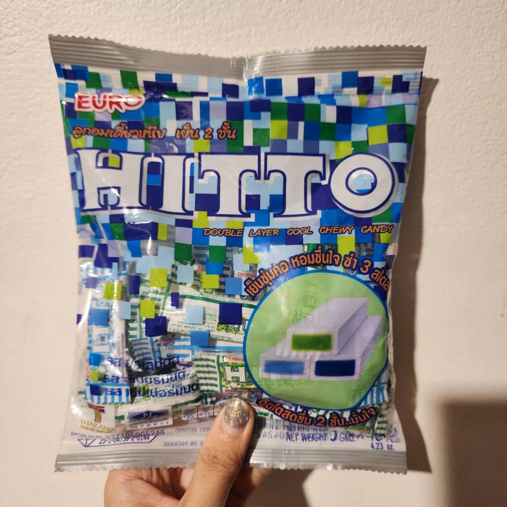 พร้อมส่ง !! ฮิตโต้ ลูกอมเคี้ยวหนึบ รวมรส 3 ก. x 40 เม็ด HITTO | Shopee ...