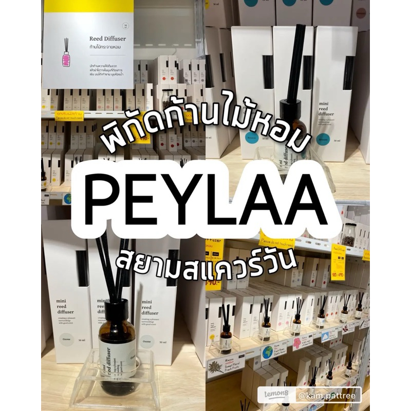 ก้านไม้หอม PEYLAA (📍ตัดออเดอร์ สองรอบ ปิดรับออเดอร์ทุกวันจัทร์ และ ...